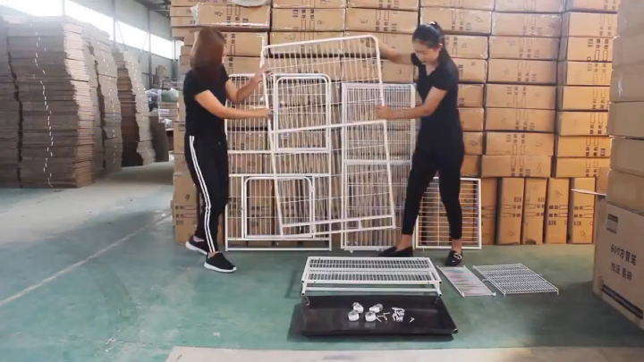 [SG Ready Stock] White Layered Pet Cage Stackable Cage Breeding Cage ...