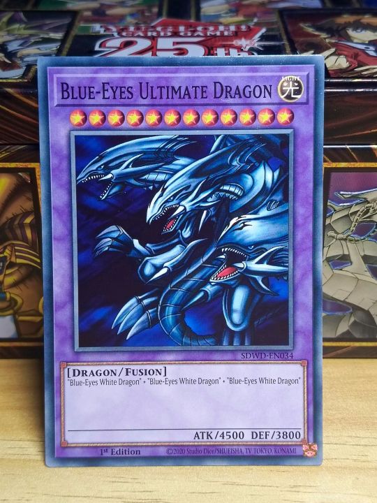 Blue-Eyes Ultimate Dragon (TCG) Yu-Gi-Oh Trading Card Game | Lazada PH