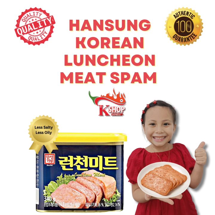 Hansung Korean Luncheon Meat Spam 340g | Lazada PH