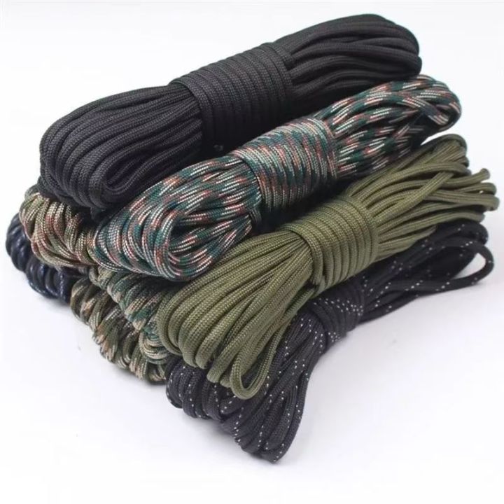 550 Military Paracord 7 Strand 4mm Tactical Parachute Cord 5m/16m/31m ...
