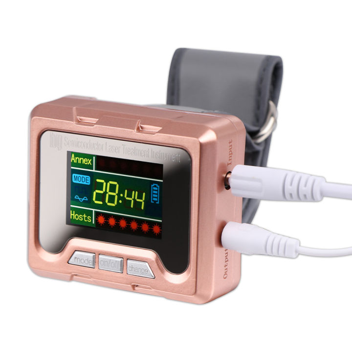 JBMBHC 650nm Laser Therapy Wrist Apparatus Watch LLLT Treat Cholesterol ...