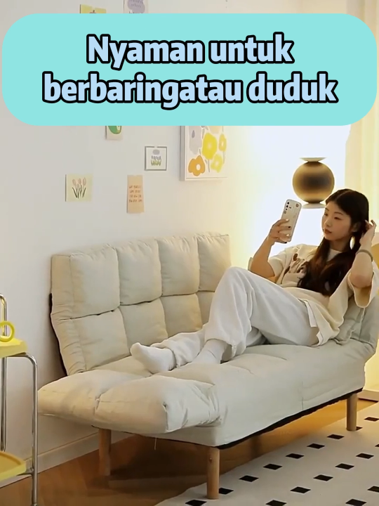 Sofa Lipat Minimalis / Sofa Ruang Tamu / Sofa Modern / Sofa Reques ...