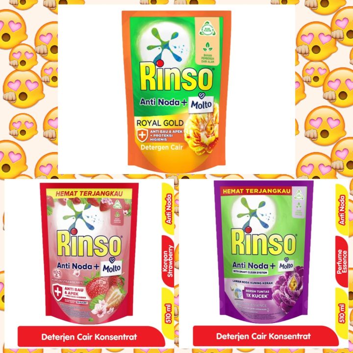 Rinso liquid detergent 510ml | Lazada Indonesia