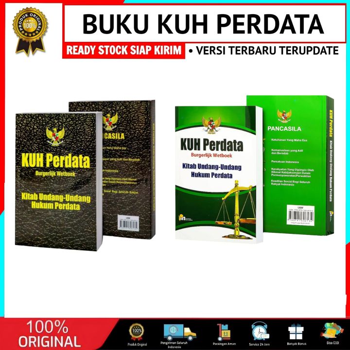 BUKU UNDANG-UNDANG KUH Perdata Kitab UU Hukum Perdata Terupdate 2025 ...