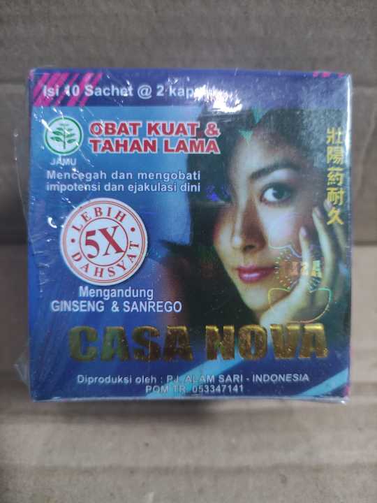 KAPSUL CASA NOVA PRIA TAHAN LAMA 100% GRENG ORIGINAL PRIVASI TERJAGA | Lazada Indonesia