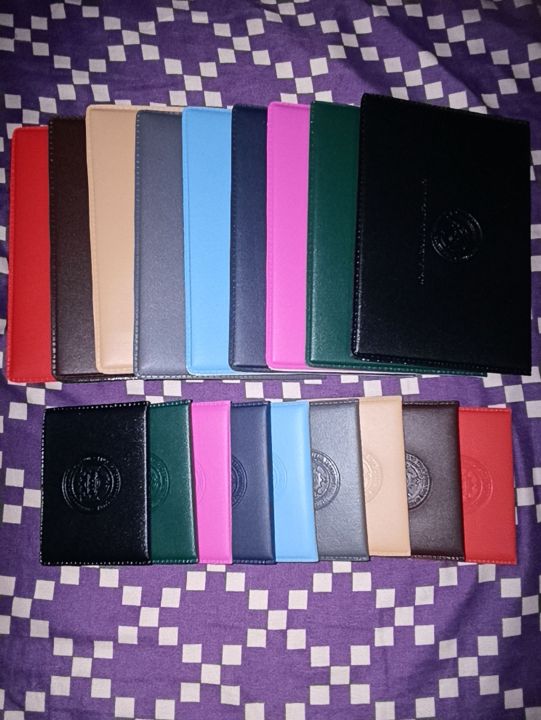 DRIVER LICENSE AND OR CR CARD HOLDER BUNDLE ( LEATHER TYPE- GORDON)with ...
