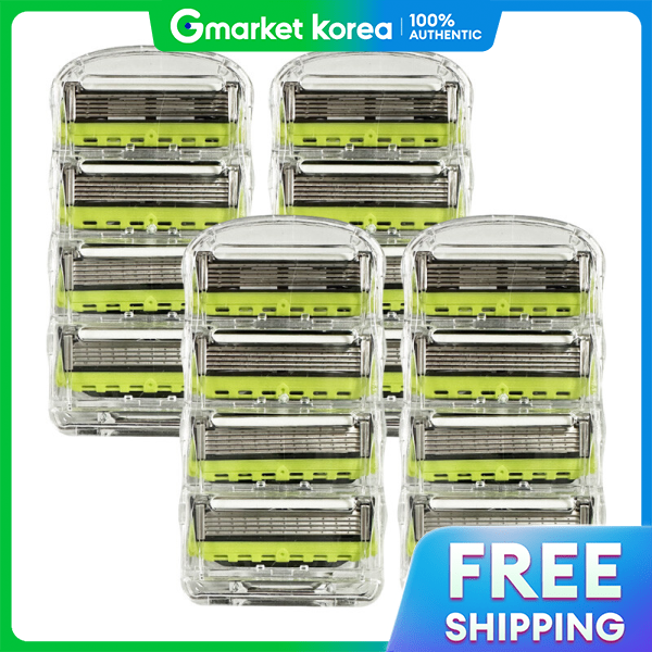 Gillette | Gillette Compatible Greenglide Razor Blades, 4 packs, Total ...
