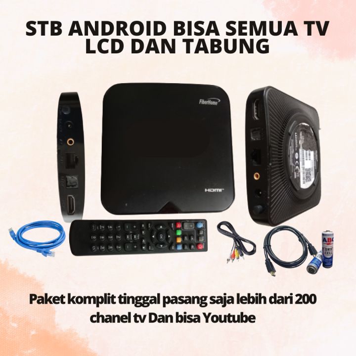 STB ANDROID FULL ROOT TV BISA SEMUA TV LCD DAN TABUNG | Lazada Indonesia