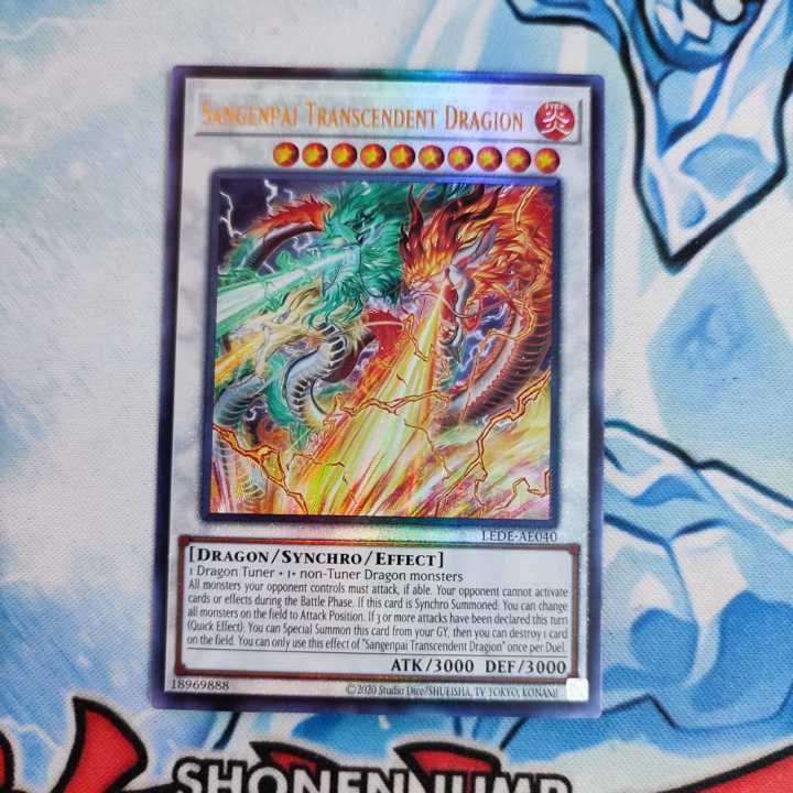 yugioh AE sangenpai transcendent dragion LEDE-AE040 UL original | Lazada Indonesia