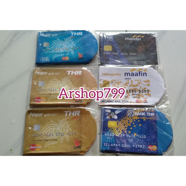 amplop lebaran ATM Amplop lebaran terbaru, amplop lebaran motif atm ...