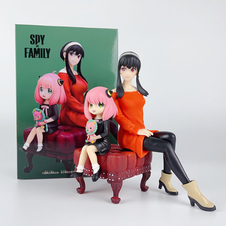 ขายดี15Cm สายลับ X ครอบครัว Anya ฟิกเกอร์อนิเมะ Yor Forger โซฟานั่ง ...