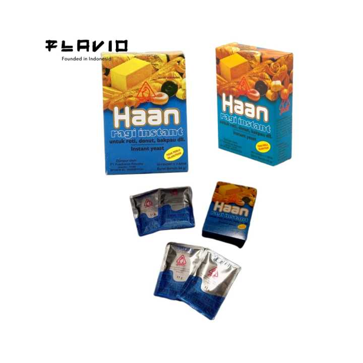 Ragi sachet pengembang roti/donut/kueHaan ragi instant sachet original ...