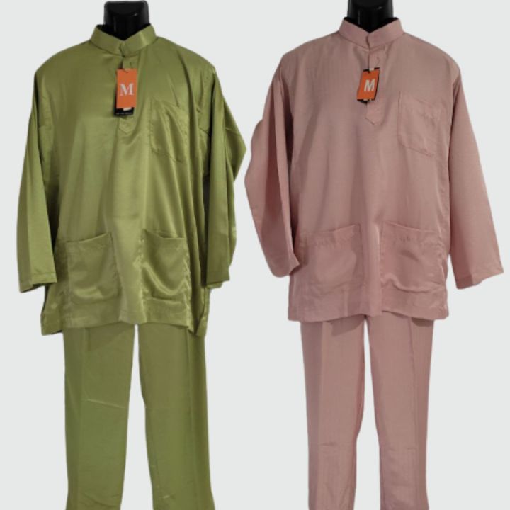 BAJU MELAYU RAYA 2023 SET BAJU DAN SELUAR | Lazada