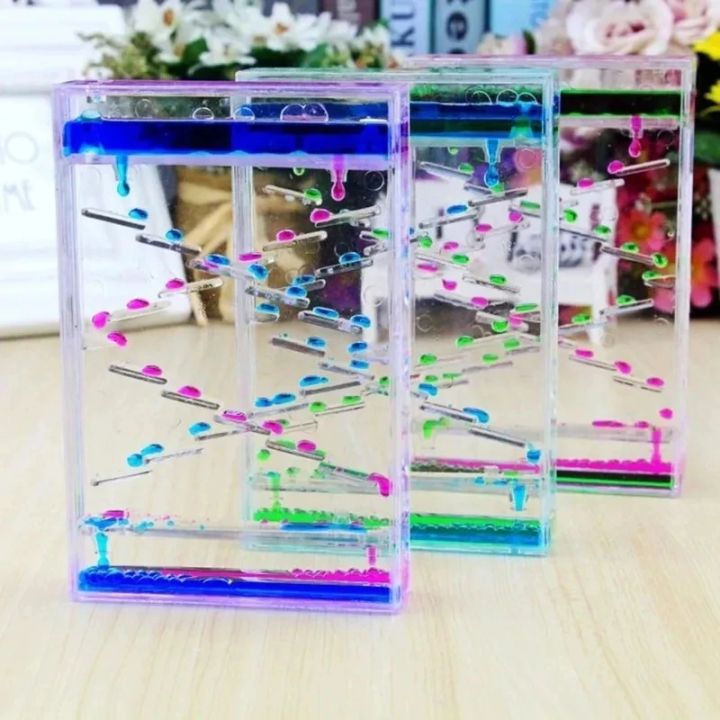 Innovative Hourglass Timer, Mixed-color Oil Drop Ladder, Liquid Oil ...
