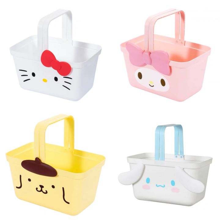 MINISO Sanrio Handbasket Storage Basket Laundry Cute Cartoon Melody ...