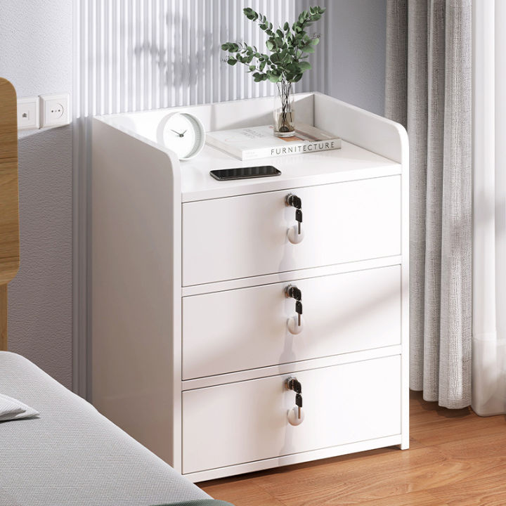 OTA【Ready Stock】Office Cabinet 3 Tier Drawer Cabinet Removable Lock ...