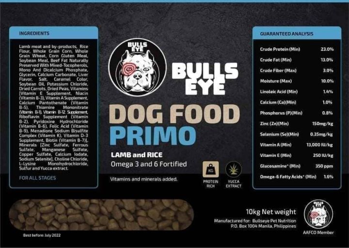 Dogs Sensitive Coat | NEW BULLSEYE PRIMO & BOOST Sack with Rice - For ...