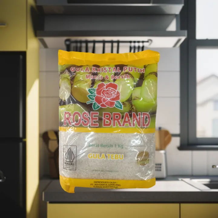 Rose Brand Gula Pasir Kuning 1 kg | Lazada Indonesia