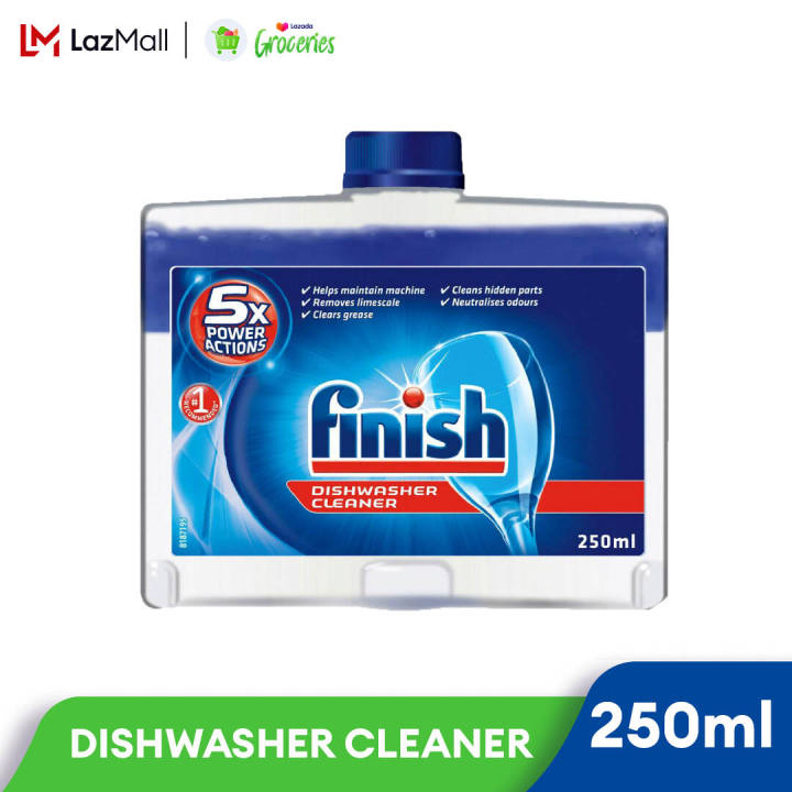 Finish Automatic Dishwasher Machine Cleaner Regular Bottle (250ml) | Lazada