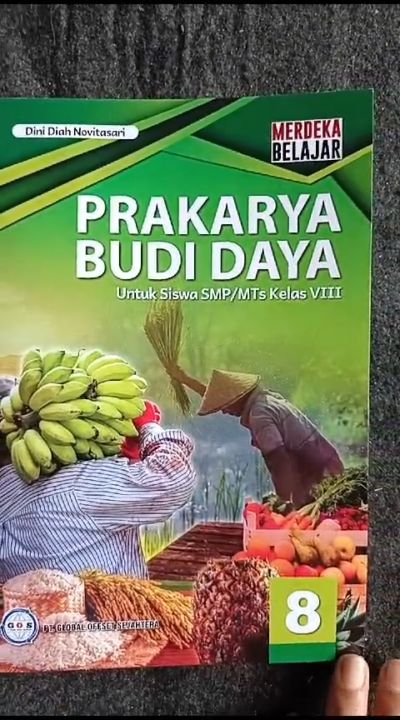 Ori Buku Prakarya Budidaya Kelas 8 SMP Kurikulum Merdeka Global Offset Sejahtera | Lazada Indonesia
