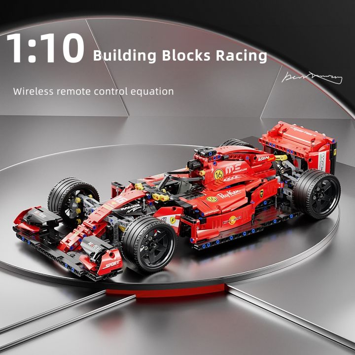 ToylinX F1 RC Race Cars 1163PCS Building Sets MOC Remote Control ...