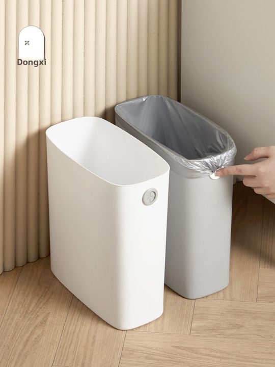 Corner Trash Bin For Home Bathroom Minimalist Kitchen with Lid Large ...