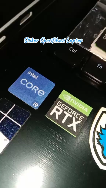 Sticker Logo Intel Evo i3 Evo i5 Evo i7 Evo i9 dan Evo vPro Sticker ...
