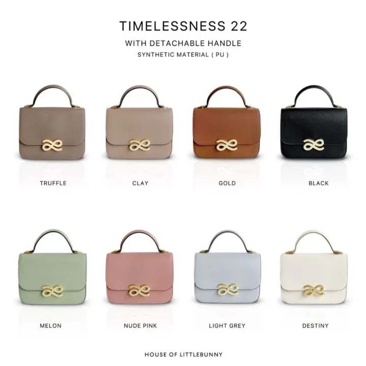 NEW! ORIGINAL HOUSE OF LITTLE BUNNY TIMELESSNESS 18 / 22 PU BAG with ...