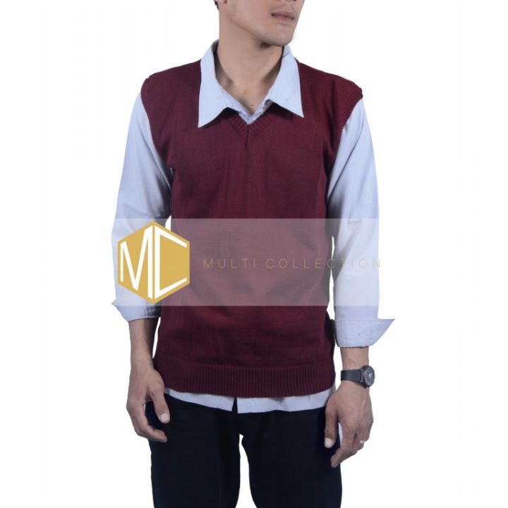 Rompi Rajut Pria | Lazada Indonesia