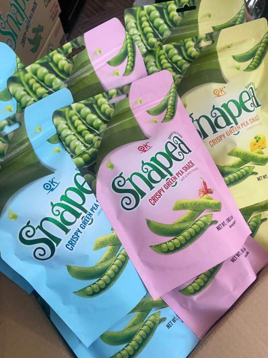 SNAPEA GREEN PEA BAKED SNACK 108g | Lazada PH