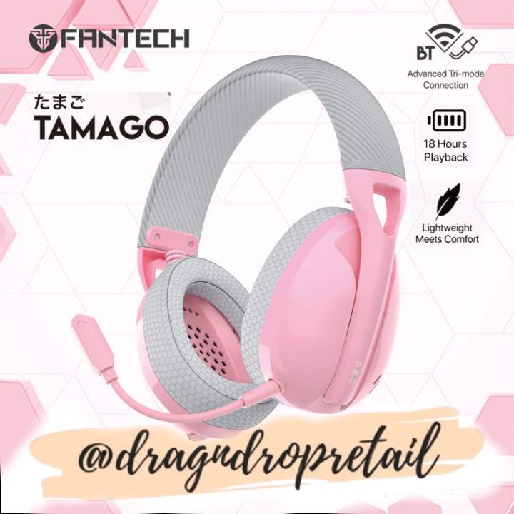 FANTECH TAMAGO WHG01 Lightweight Wireless 2.4G and Bluetooth & Wired ...