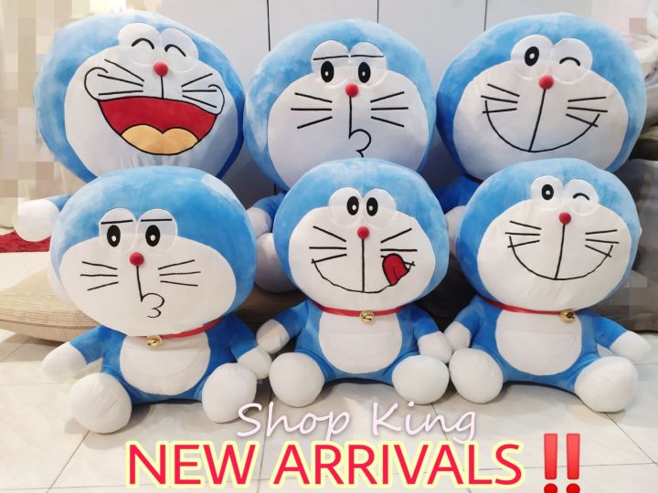 Doraemon doll 53CM Large Plush Stuffed toys anak Patung comel besar ...