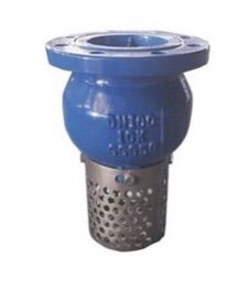 CAST IRON FOOT VALVE JIS 10K 2''- 8” ฟุตวาล์วเหล็กหล่อ หน้าแปลน10เค ...