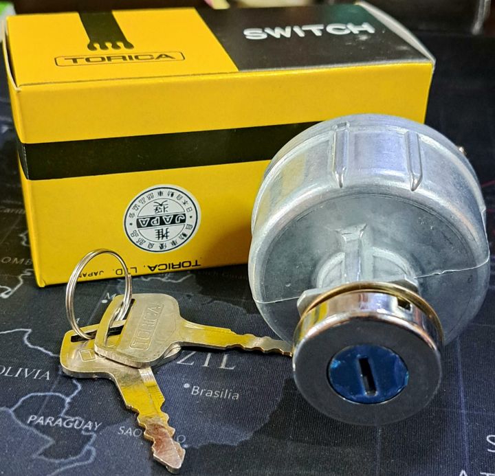 Original torica japan. ISC-21R 2 keys ignition switch tractor ( Diesel ...