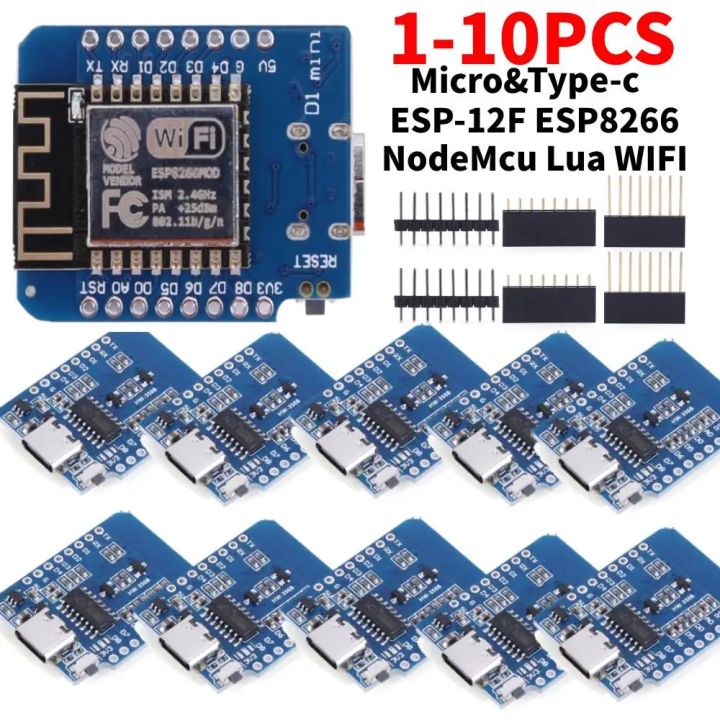 ESP8266 ESP-12 ESP-12F CH340G CH340 V2 Usb Wemos D1 Mini Wifi Development Board D1 Mini Nodemcu ...