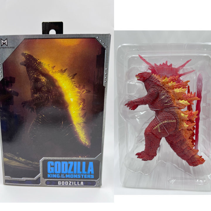 18CM NECA 2019 movie version of Red Lotus Godzilla Godzilla joint ...