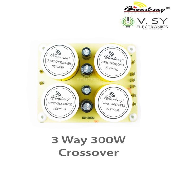 Broadway DN-300W 300W 3 Way Speaker Crossover Dividing Network DN300W ...