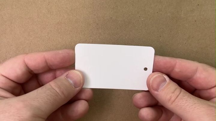 1000Pcs Blank Price Tag Card and Hang Tag String Clothing Tags Store ...