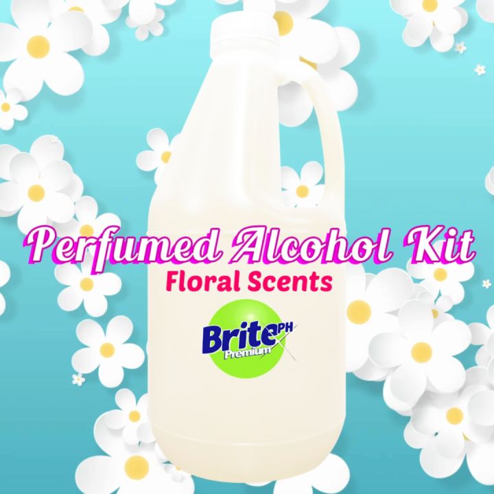 Floral Perfumed Alcohol DIY Kit 1.9L with FREE Moisturizer | Lazada PH