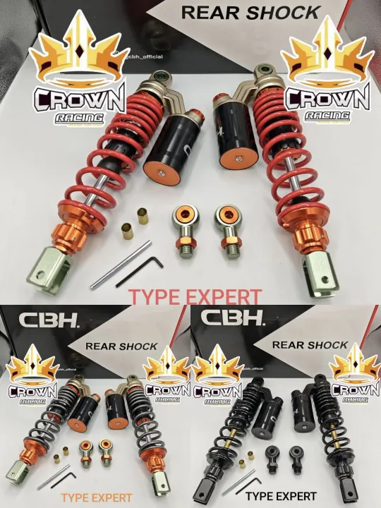Shock CBH Tipe Expert Aerox 155 Old New / Nmax 155 Old New / Nmax Neo ...