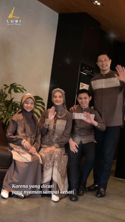 SARIMBIT 2025 LUBI TERBARU PREMIUM FORESTA FAMILY WARNA COCA MOCHA ORI ...