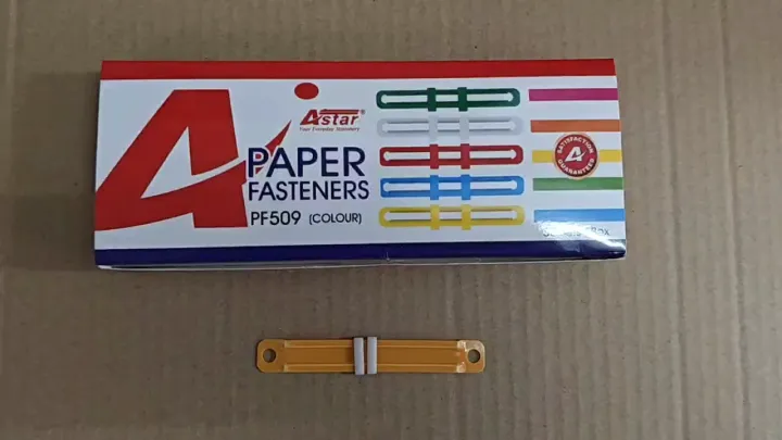 ASTAR / LUCKY STAR PF509 Paper Fastener (50pcs/Box) | Lazada