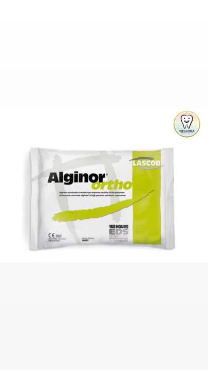 Alginate อัลจิเนต ผงพิมพ์ฟัน ยี่ห้อ Alginor ortho กลิ่นมิ้นท์ | Lazada ...