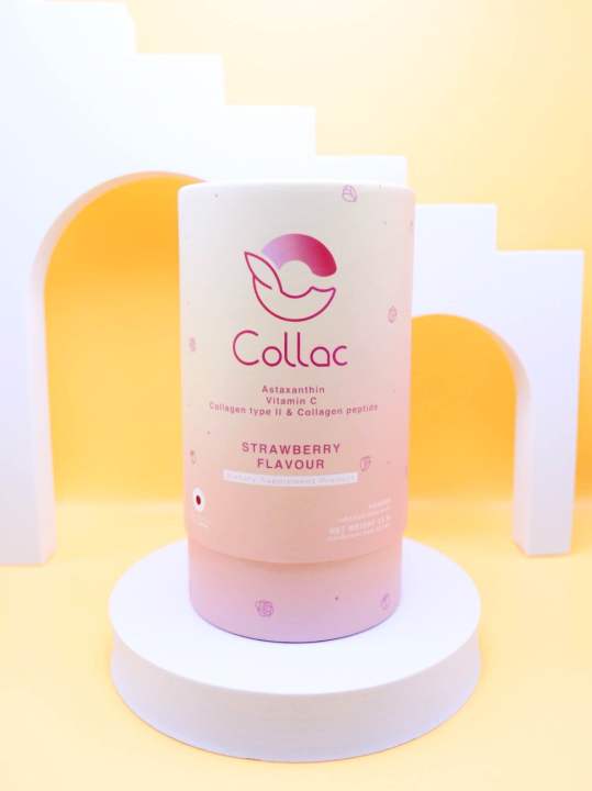 Collac collagen (12 ซอง)คอลแลค คอลลาเจน ชะลอเซลล์ผิว ดูแลกระดูก สายตา ...