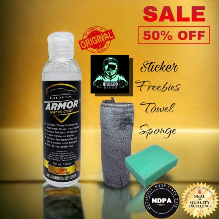 armor matte coat SET | Lazada PH