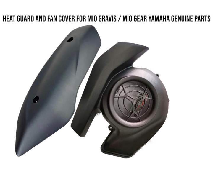GENUINE HEAT GUARD AND FAN COVER FOR MIO GEAR AND GRAVIS (ORIGINAL ...