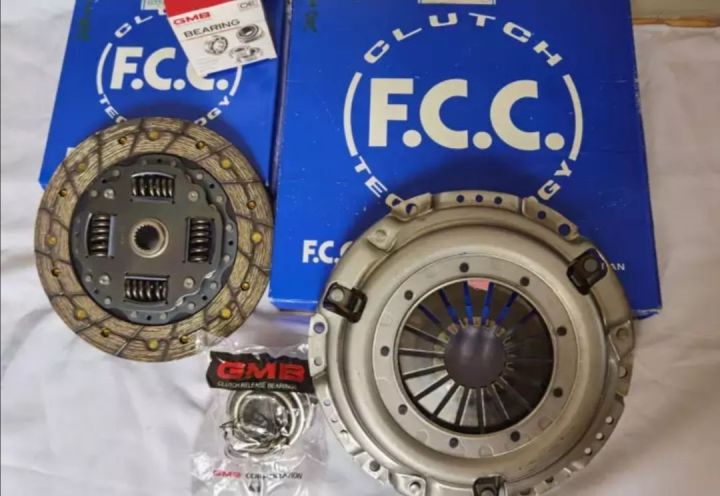 FCC Set of 212 Clutch Pressure Plate, Clutch Disc and Release Bearing ...