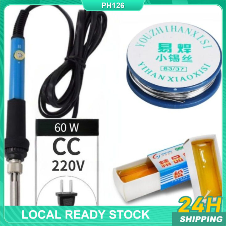 Original AD 220V 60W Electric Welding Soldering Iron Temperature ...