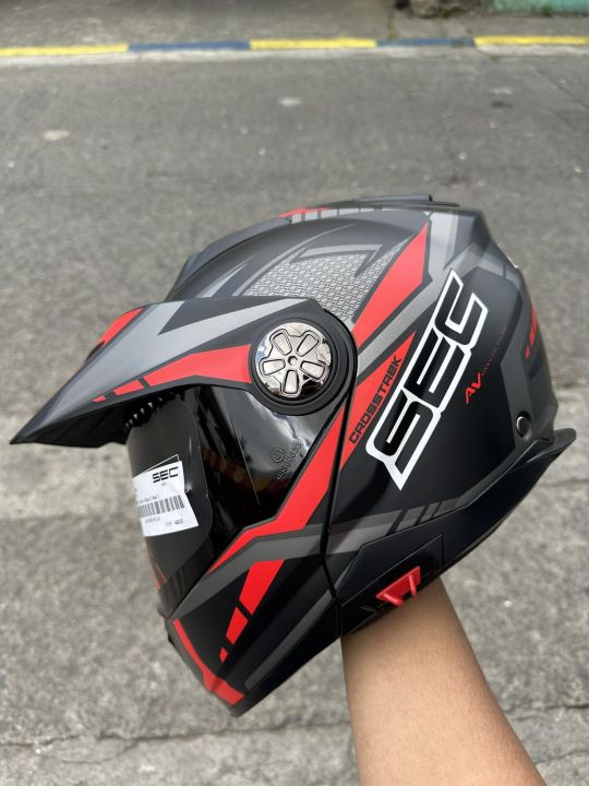 SEC CROSS TREK DUAL SPORT MODULAR HELMET | Lazada PH