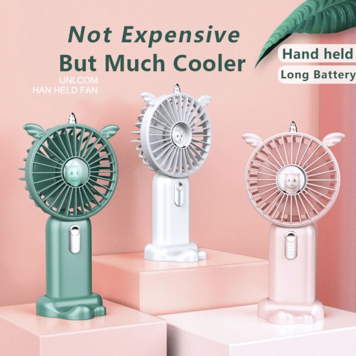 Handheld Fan Mini Fan Small Personal Portable Fan 3 Speed Adjustable ...
